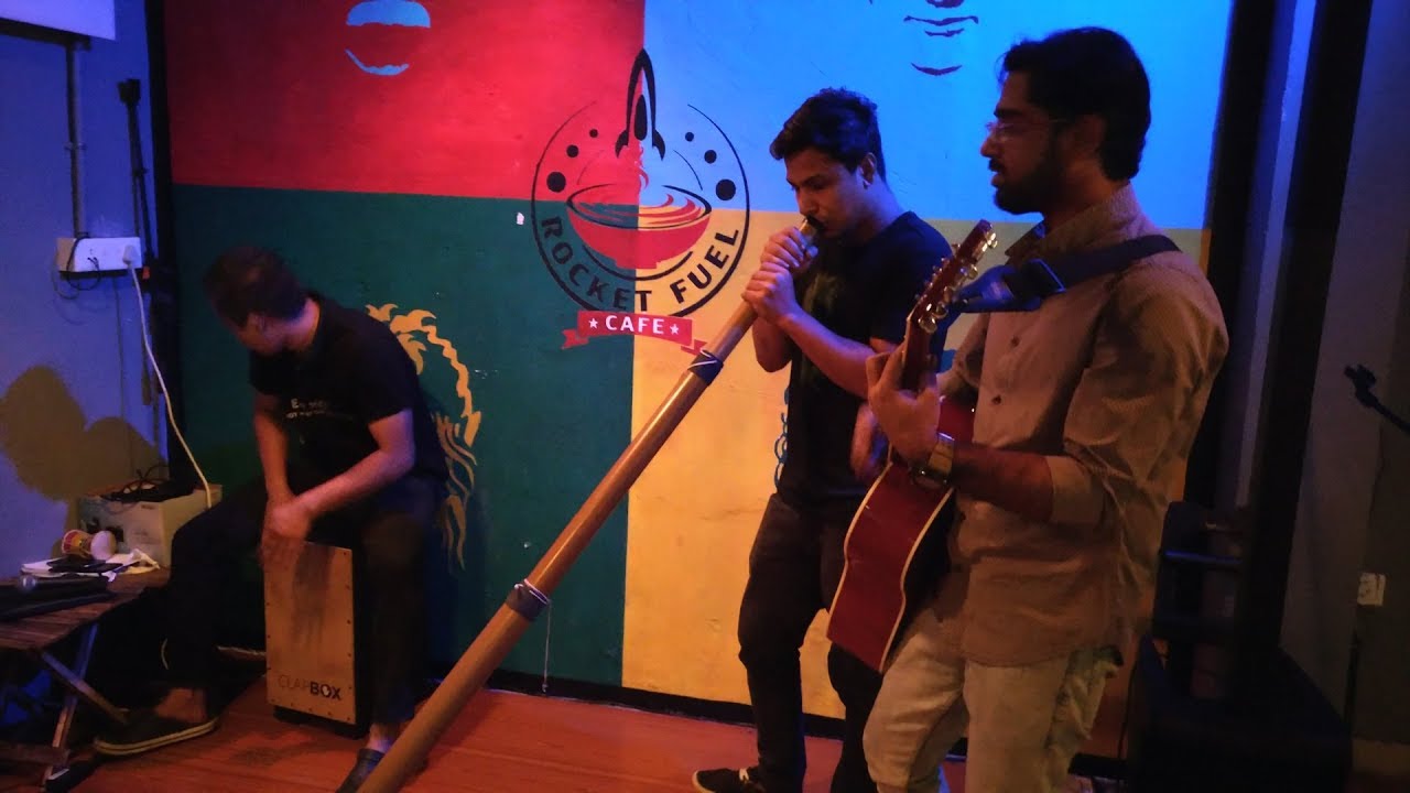 Amazing Clap-box + didgeridoo(yidaki)+ guitar - YouTube