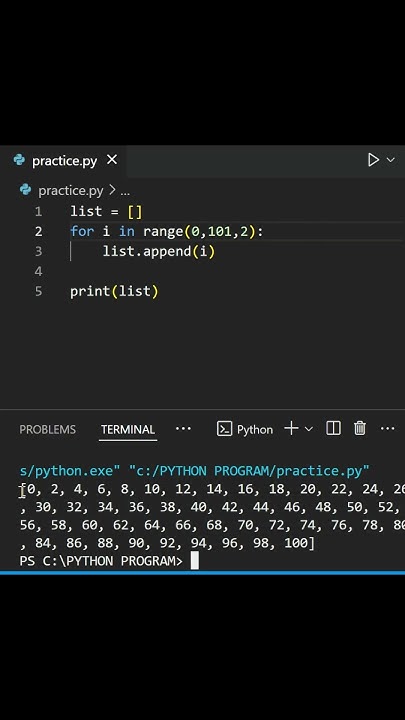 Print Even Number In List Pythontricks Pythonprogramming Pythonteaching Pythontutorial Youtube