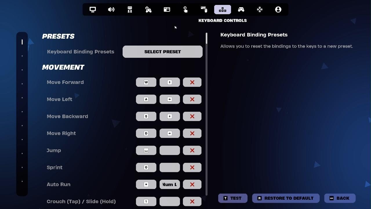 My keyboard binds - YouTube