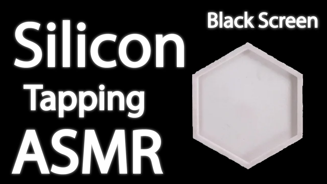 Silicon Tapping | Black Screen ASMR (3 Hours) - YouTube