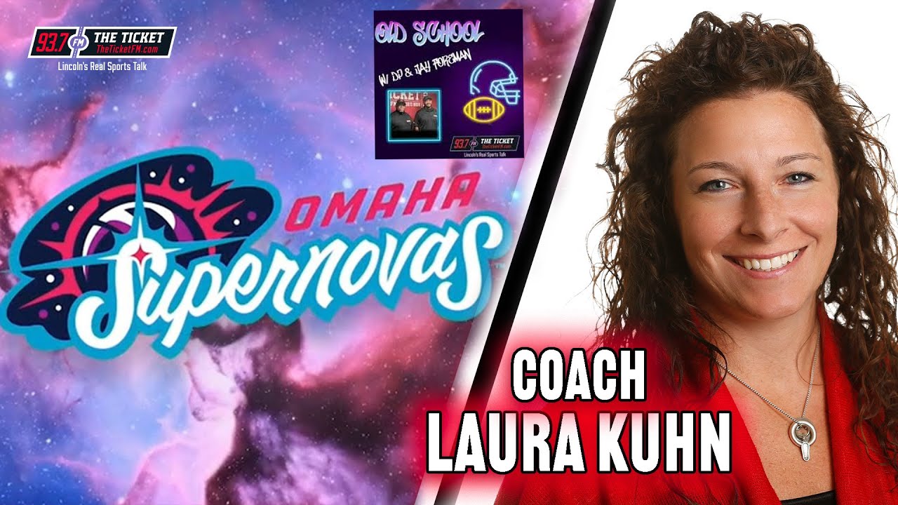 Omaha Supernovas coach Laura Kuhn drops by OId School - YouTube
