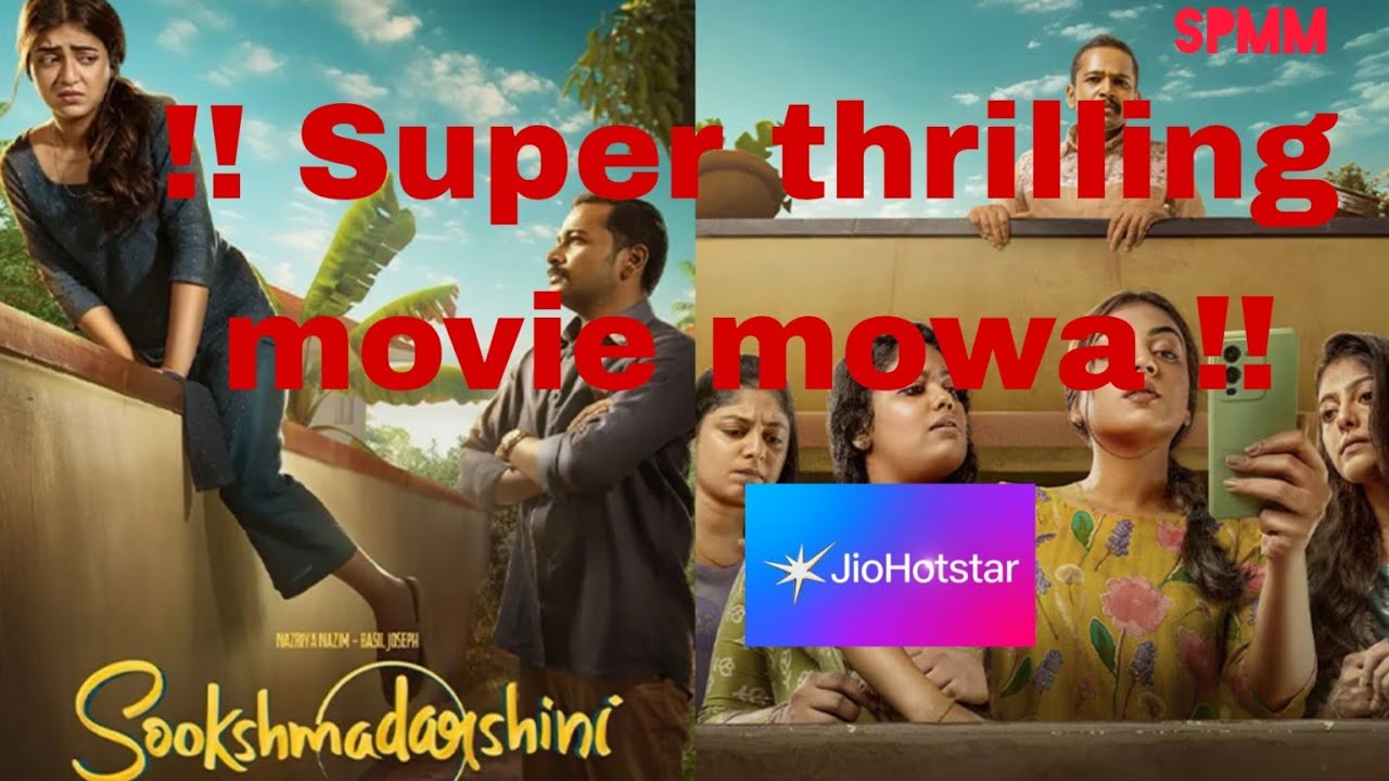 Sookshmadarshini movie review ll excellent thrilling mowa ll #nazriya ...