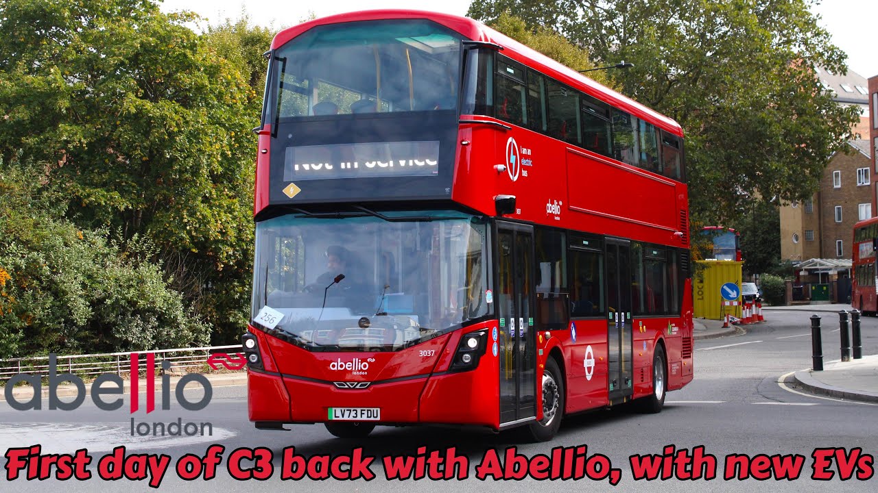 *FIRST DAY + BRAND NEW* Bus Journey On C3 | Abellio London Wright ...