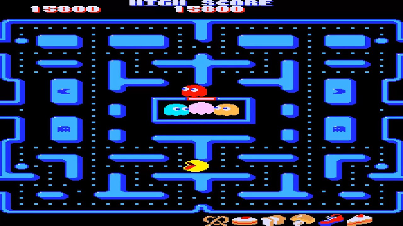 PUCKMAN PUCK MAN RENAISSANCE NOT C 2000 PacHack HBMAME HB MAME HACK ...