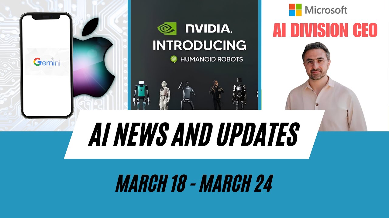 AI News and Updates 001|| Apple-Google Partnership, O1 Lite Smart AI ...