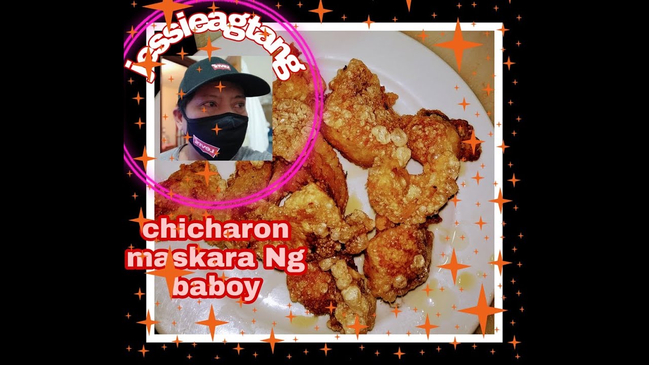 paano ba gumawa Ng chicharon maskara Ng baboy - YouTube