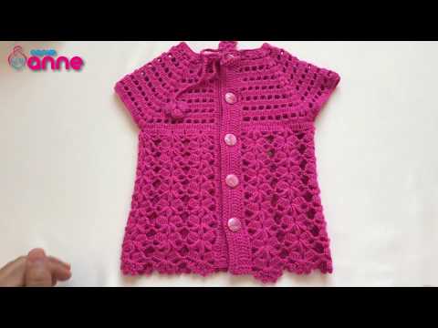 Tığ İşi Bebek Yeleği Yapımı @Canım Anne