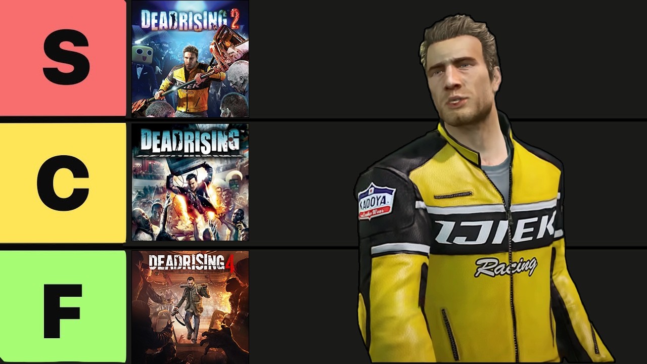 I ranked every Dead Rising game on a Tier List! - YouTube