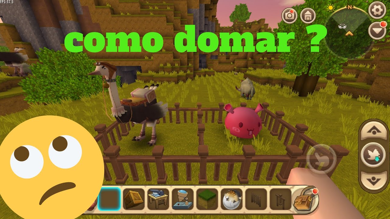 Como domar o avestruz e o selvagem no mini world🙄 - YouTube