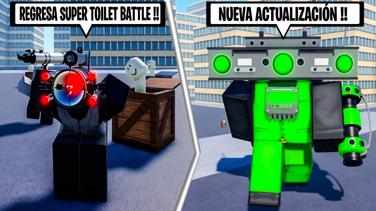 Super Toilet Battle POR FIN REGRESA !! Nueva ACTUALIZACIÓN !! Roblox ...