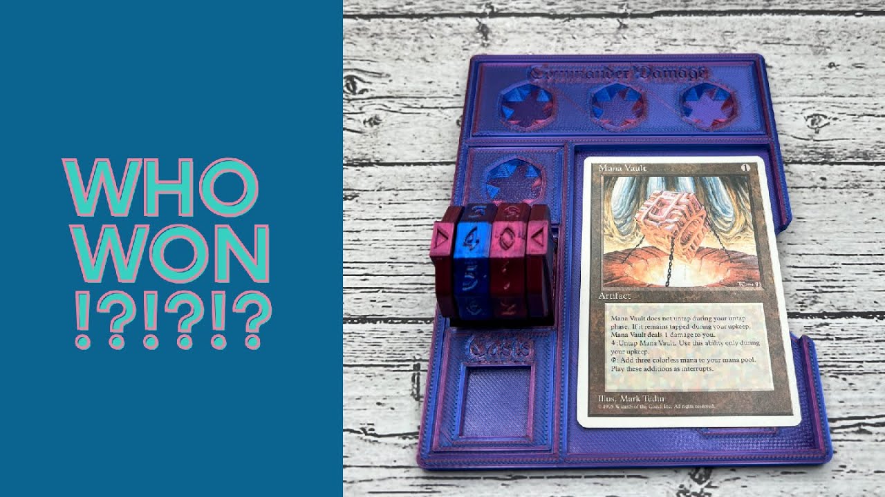 Mana Vault Giveaway Result! WHO WON!?!?!?!?!?! - YouTube