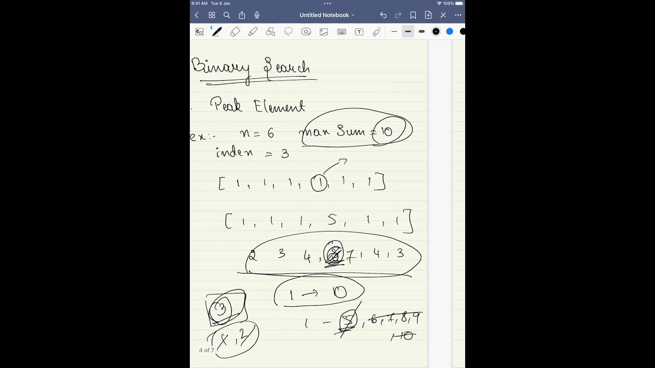 LeetCode 1802 Maximum Value at a Given Index in a Bounded Array - YouTube