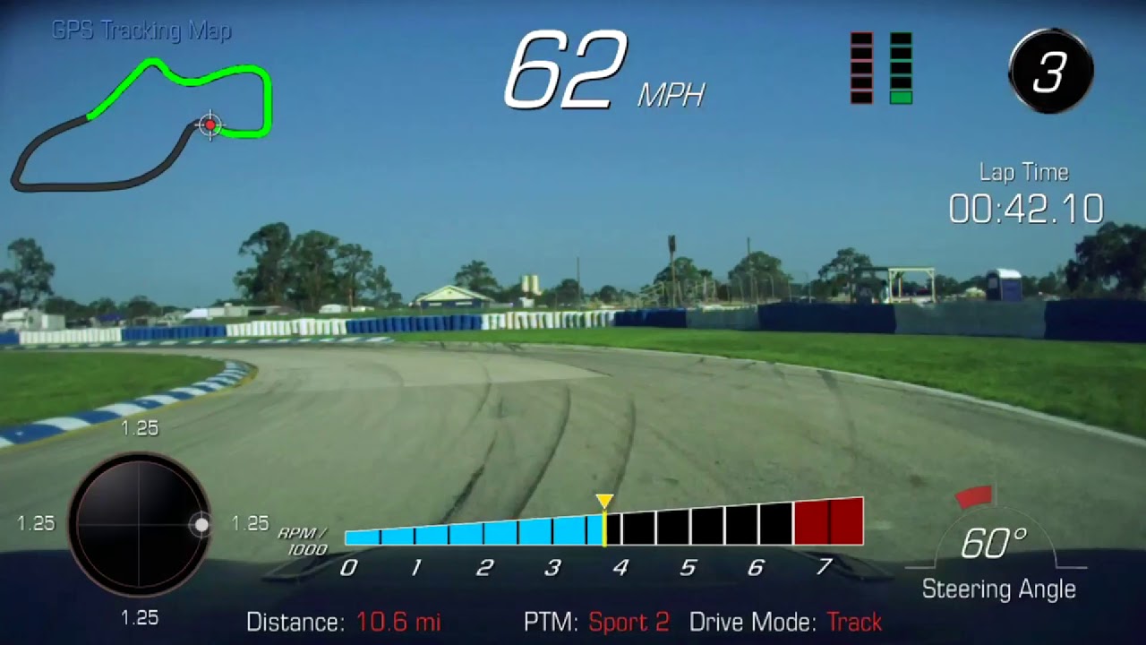 sebring club course, fast lap - YouTube