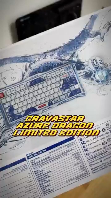 Gravastar Mercury Combo Azure Dragon Limited Edition #gaming # ...