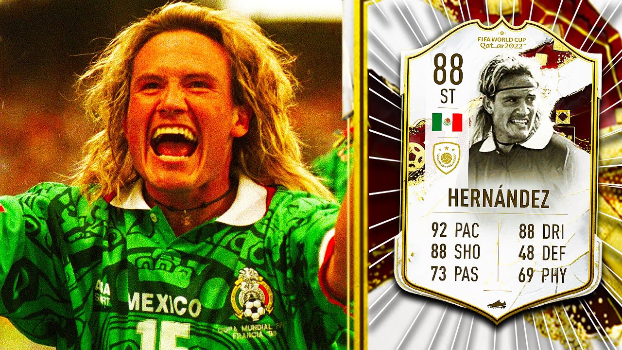 88 WORLD CUP ICON HERNANDEZ PLAYER REVIEW - FIFA 23 ULTIMATE TEAM - YouTube