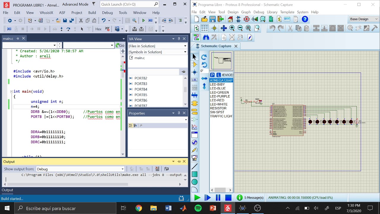 FUNCION CASE EN ATMEL - YouTube