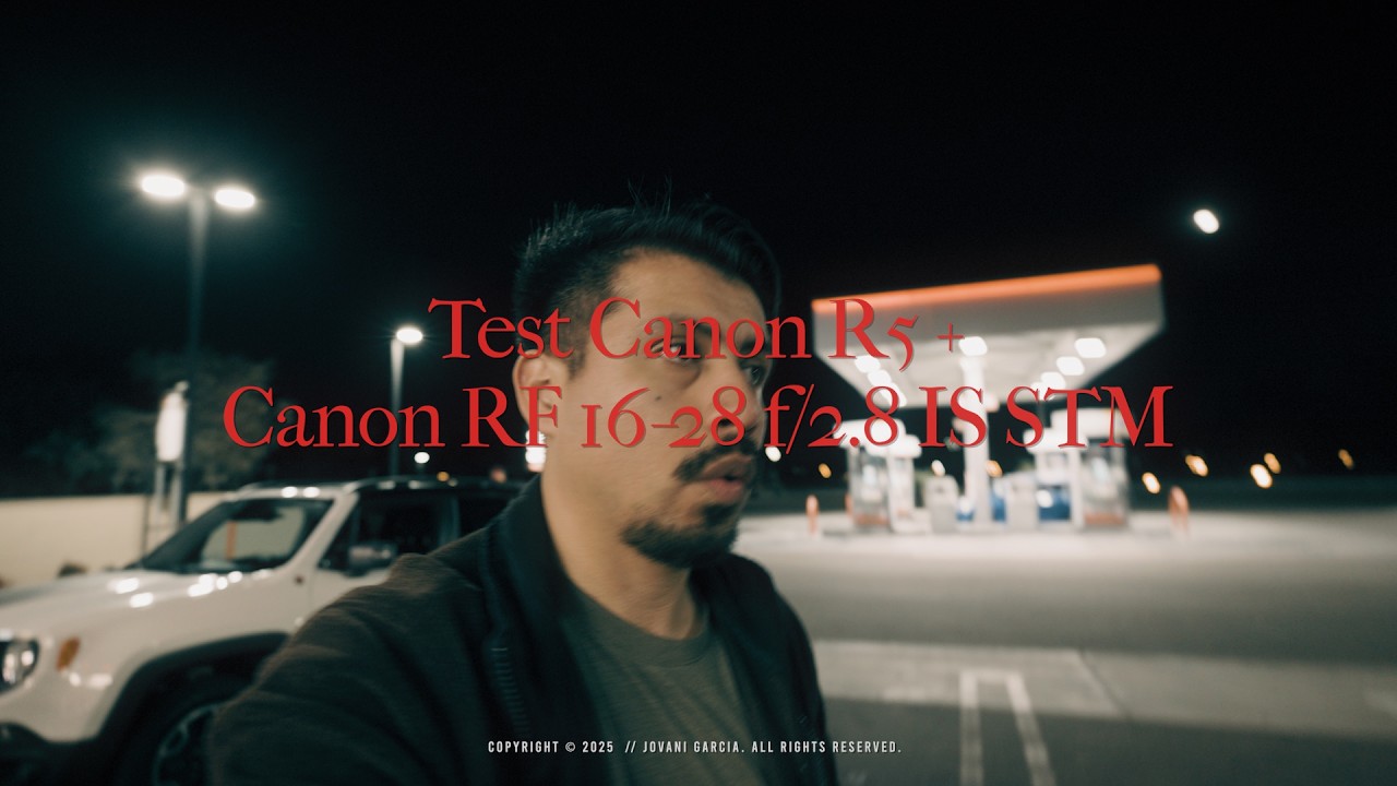 Canon R5 & RF 16-28mm: Low Light ISO & AF Test (Footage Only) - YouTube