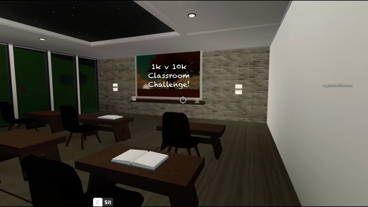 Bloxburg - 1k and 10k classroom challenge! - YouTube