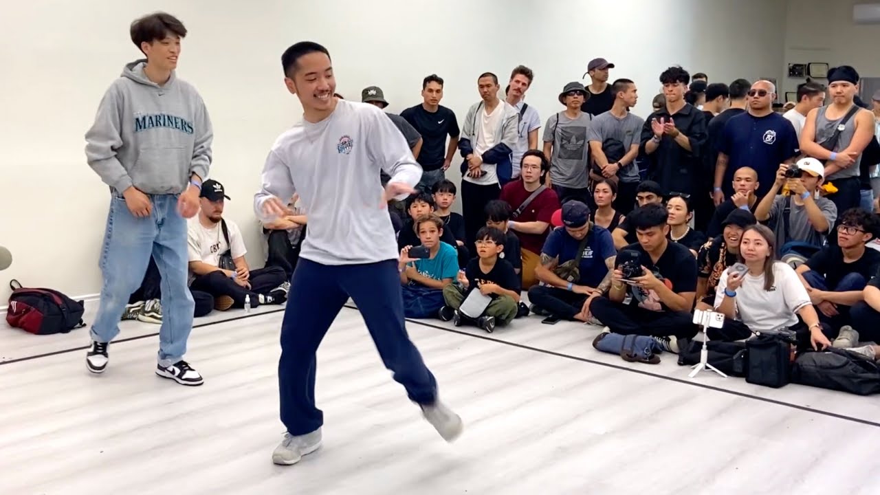 DANCE BATTLE! Shaun Tayaba & B-Kim (Day of Paradise) vs Flow-Mo Sapiens ...