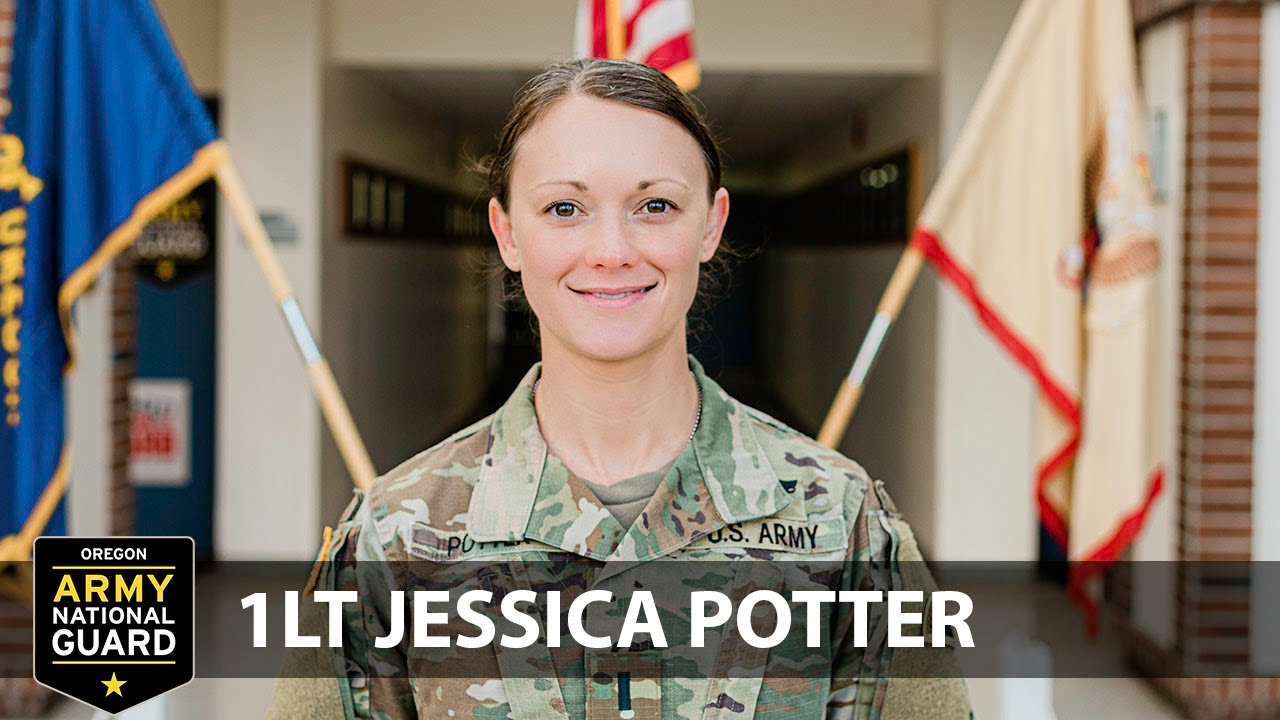 Oregon Army National Guard Soldier Spotlight | 1LT Jessica Potter - YouTube