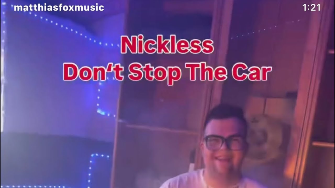 Nickless - Don‘t Stop The Car - by. Matthias Fox (Live Akustik) - YouTube