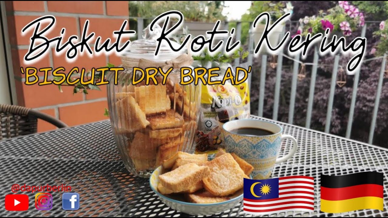 'BISKUT ROTI KERING' Teringat masa Budak² dulu.. - YouTube