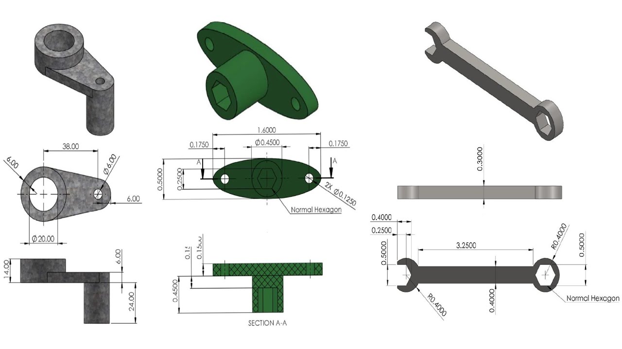 CSWA - Ejercicios basico de extrusion - YouTube