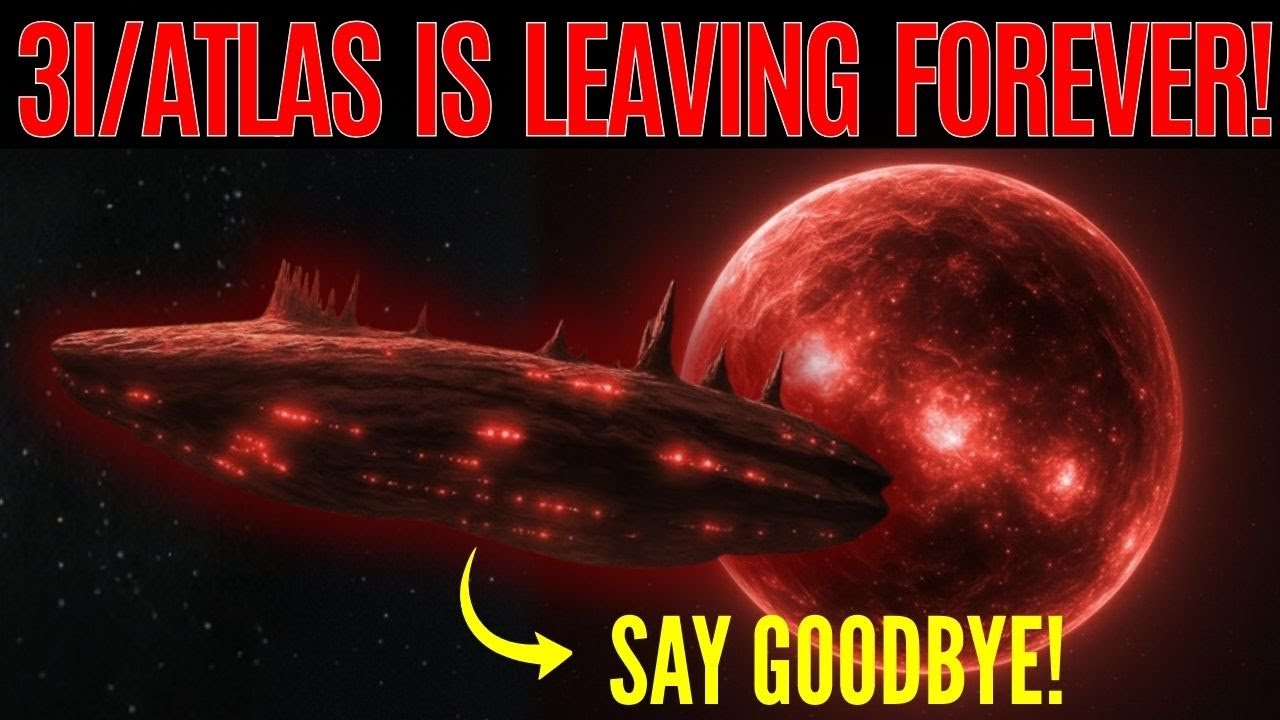 Comet 3I/ATLAS Is Leaving Forever — A Rare Interstellar Goodbye! - YouTube