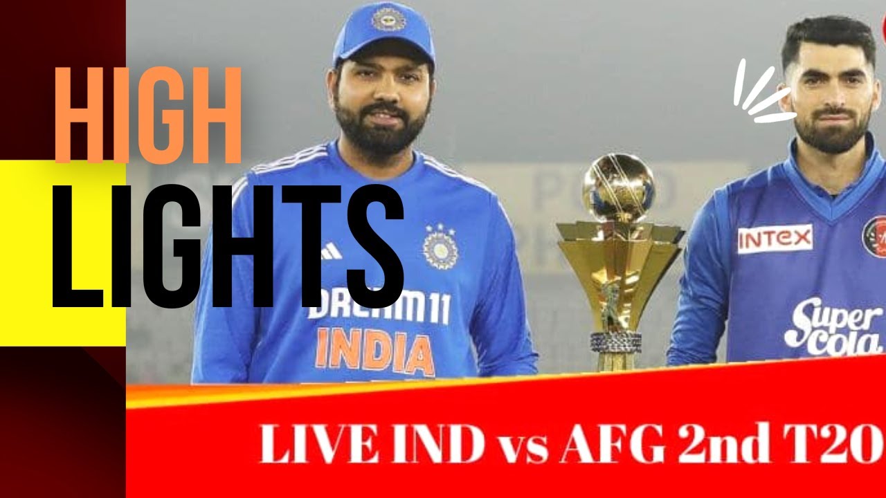 IND vs AFG 2nd T20I Highlights: Dube And Jaiswal Show || IndVsAfg 2nd ...
