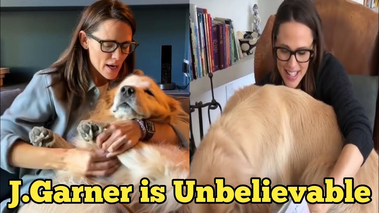 Jennifer Garner is Unbelievable with this dog 😭 Click to See what she ...