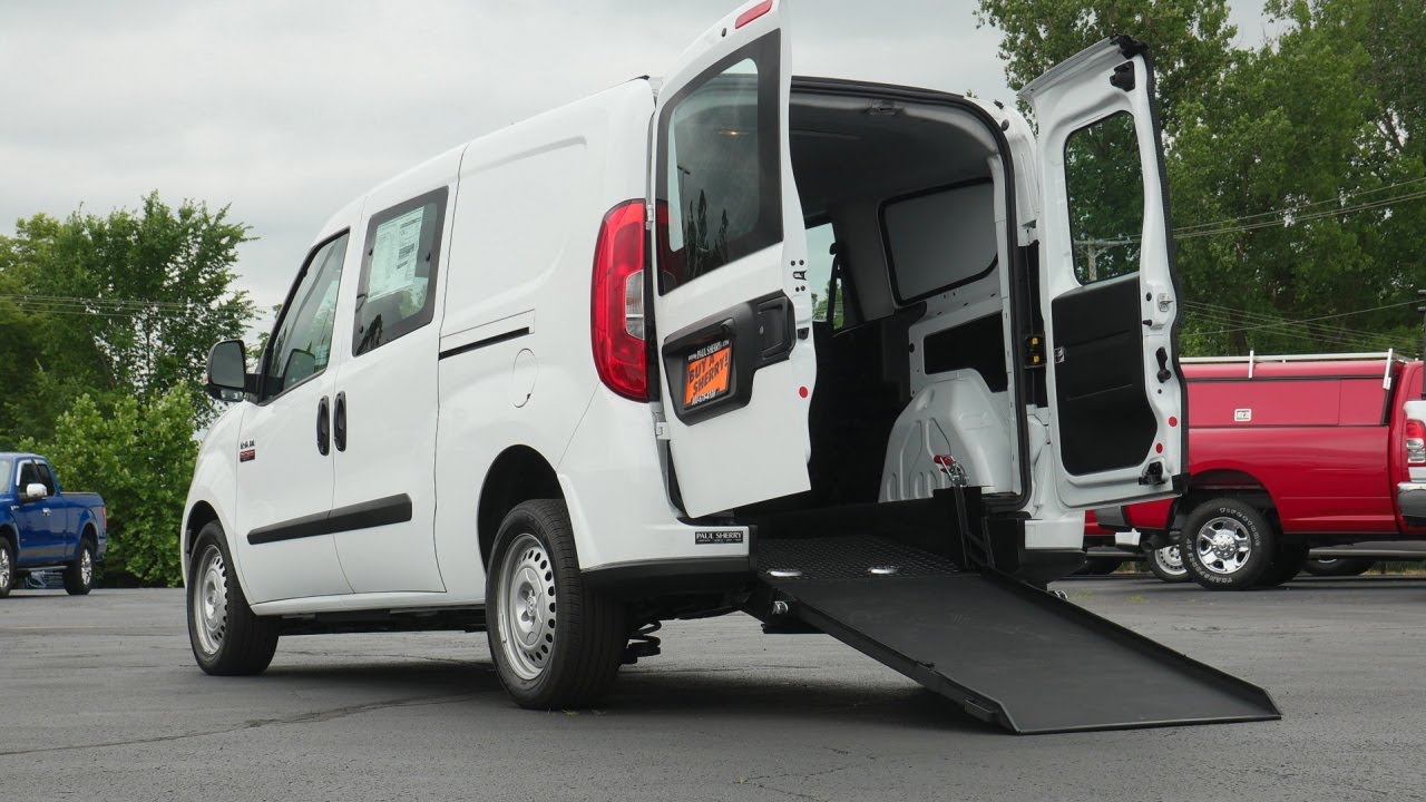 2022 Ram ProMaster City - ATS Rear-Entry Mobility Van | 30958T - YouTube
