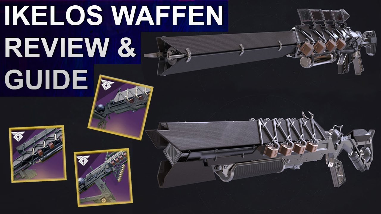 Destiny 2 Forsaken: Ikelos Waffen Schrotflinte, MP & Sniper Guide ...
