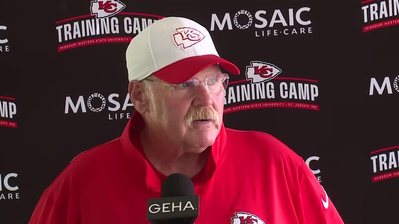 Chiefs head coach Andy Reid: 'Cut loose and play' - YouTube
