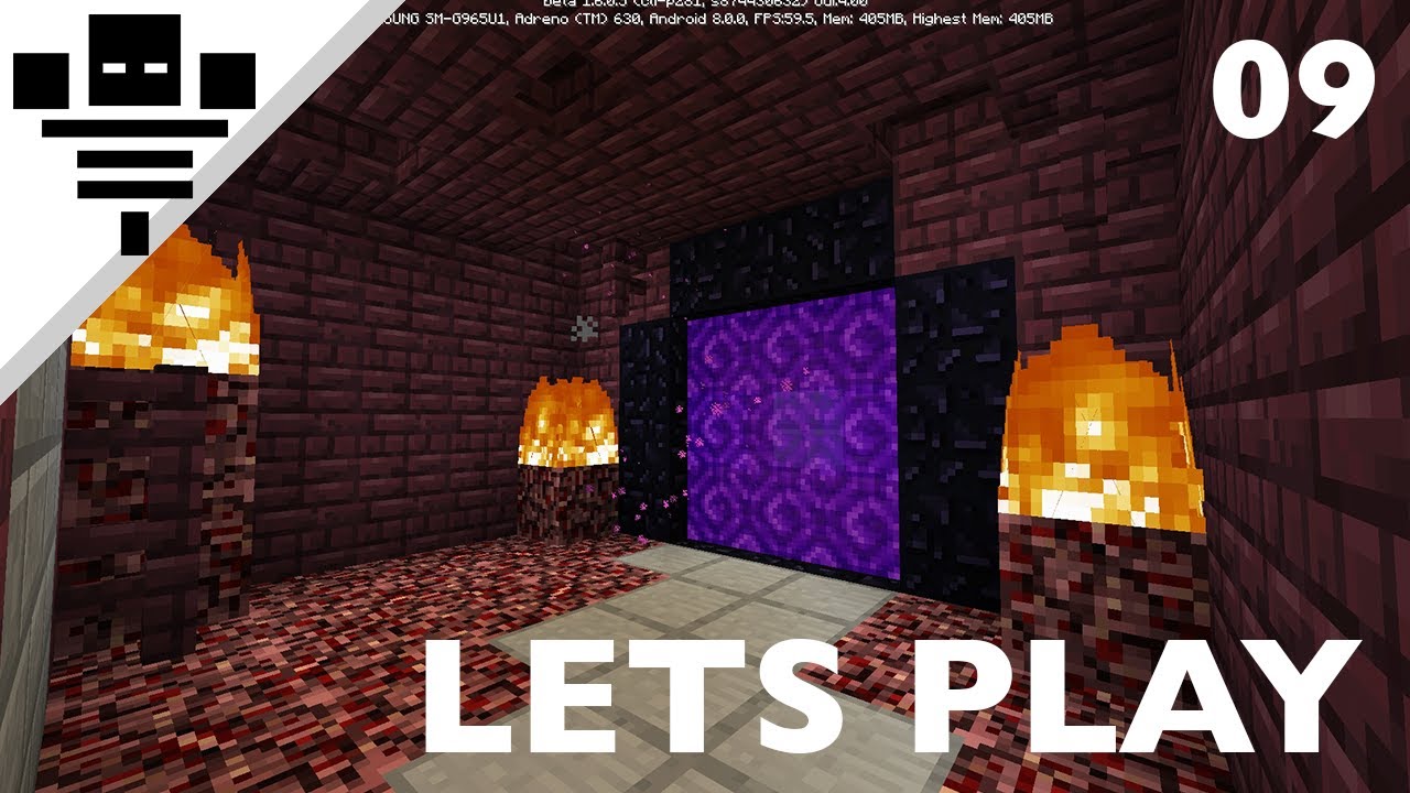 Nether Room! - Lets Play - Eps 9 - YouTube