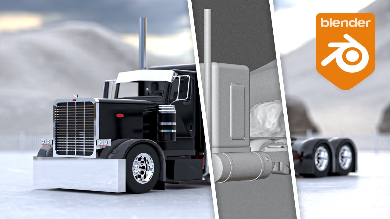 Peterbilt - Blender Animated Short Film - YouTube