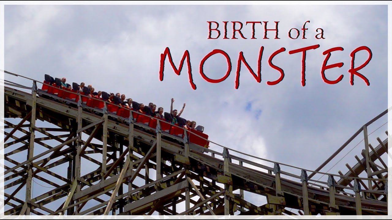The History of Le Monstre at Six Flags La Ronde | Birth of a Monster ...