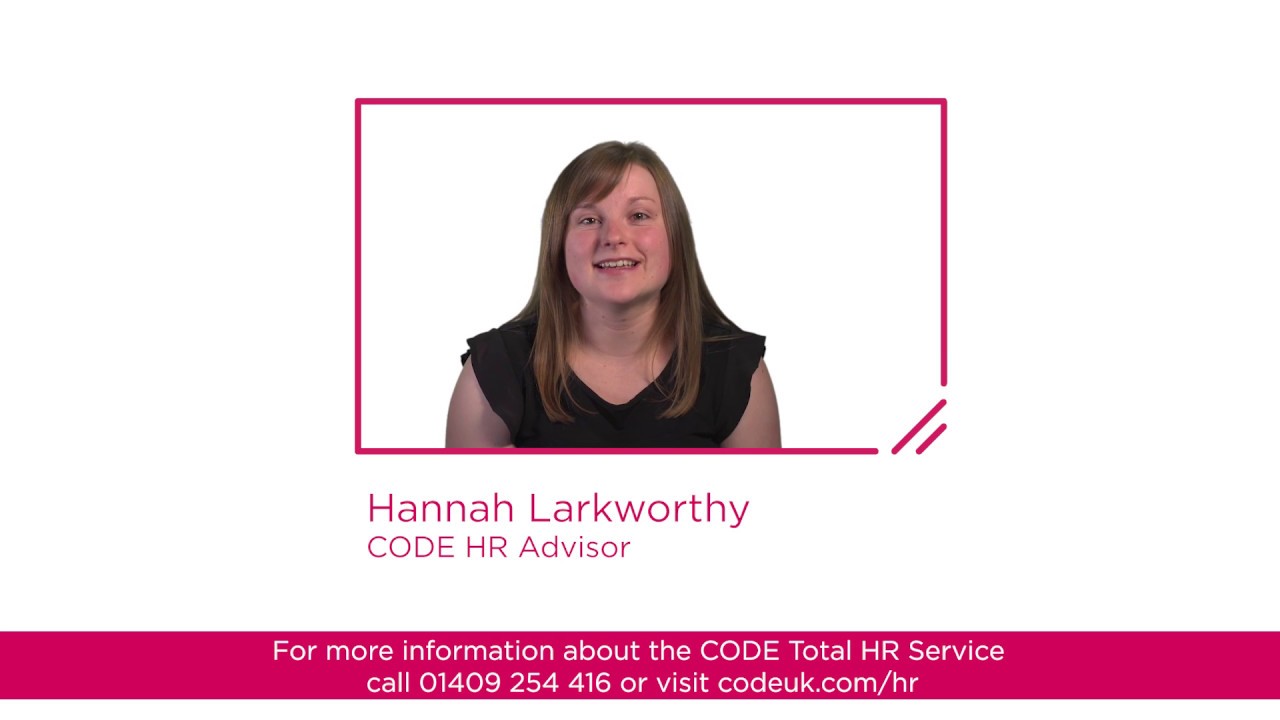 Managing Staff Performance - CODE HR Webinar - YouTube
