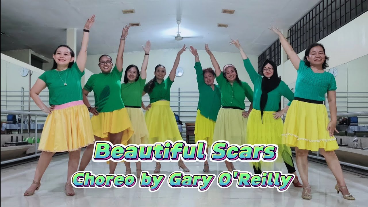 Beautiful Scars Line Dance - YouTube