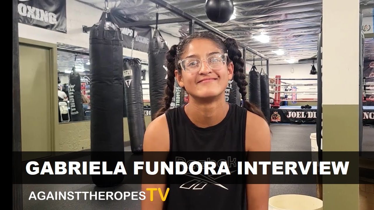 Gabriela Fundora (9-0, 4 KOs) Interview - YouTube