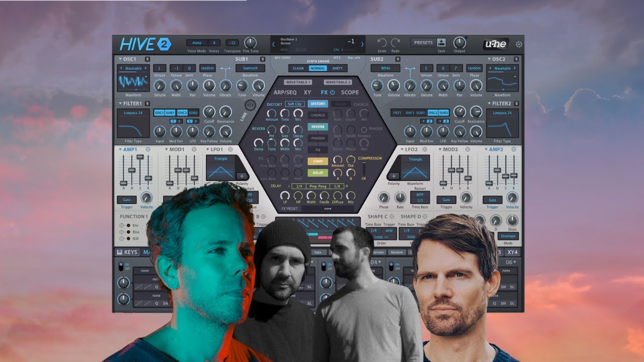 Make beautiful pads with Hive's XY Controller @uheplugins - YouTube