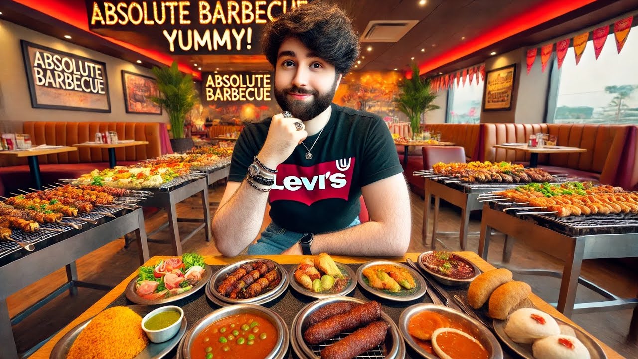 My First YouTube Video - Absolute Barbecue in Salt Lake, Kolkata - YouTube