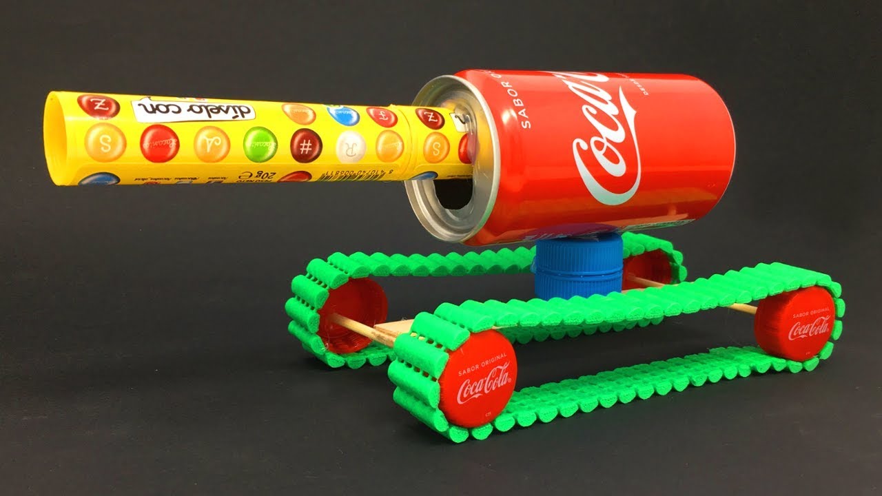 Proyecto De Reciclaje De Latas Caseras Hechas A Partir De Tanques