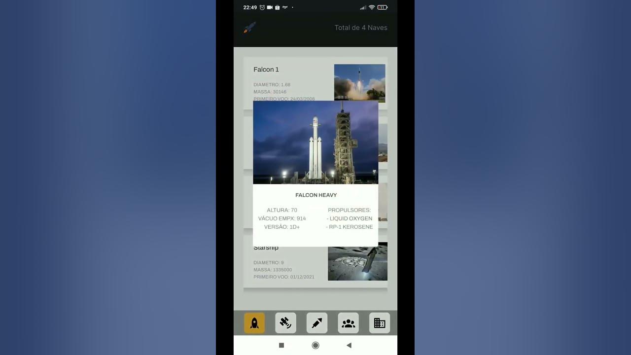 React Native Codando E Criando Um Aplicativo Space X Shorts Reactnative Mobiledeveloper