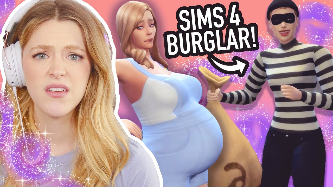 Can A CHILD Defeat a BURGLAR In The Sims 4? | Occult Baby Challenge ...