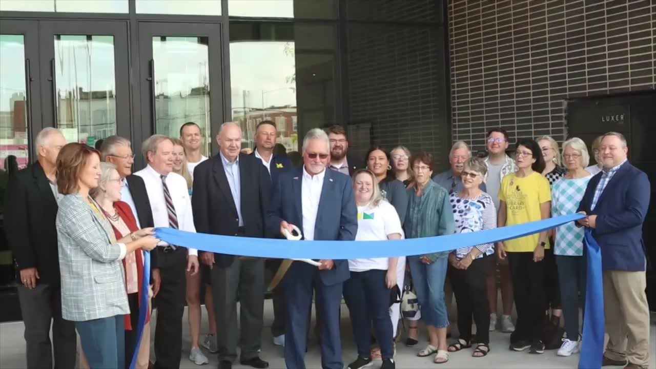 Columbus Community Building grand opening - YouTube