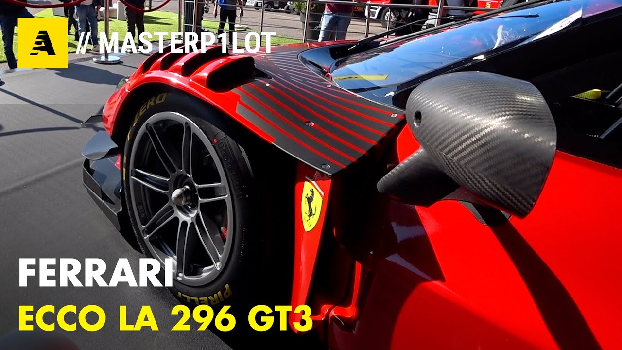 Ferrari 296 GT3 | Debutto a Daytona 2023. Ecco com'è DAL VIVO! - YouTube