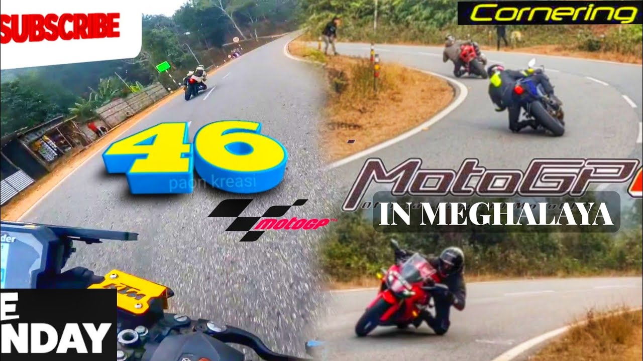 Supper Sunday Ride🔥 || Moto GP In Meghalaya🥰 || Cornering Practice😜 ...