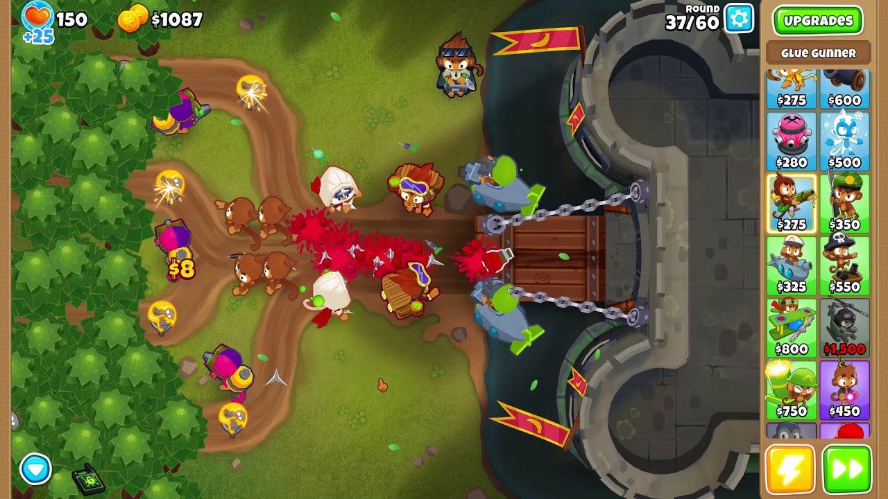 Dark Castle Medium Difficulty | BTD6 - YouTube