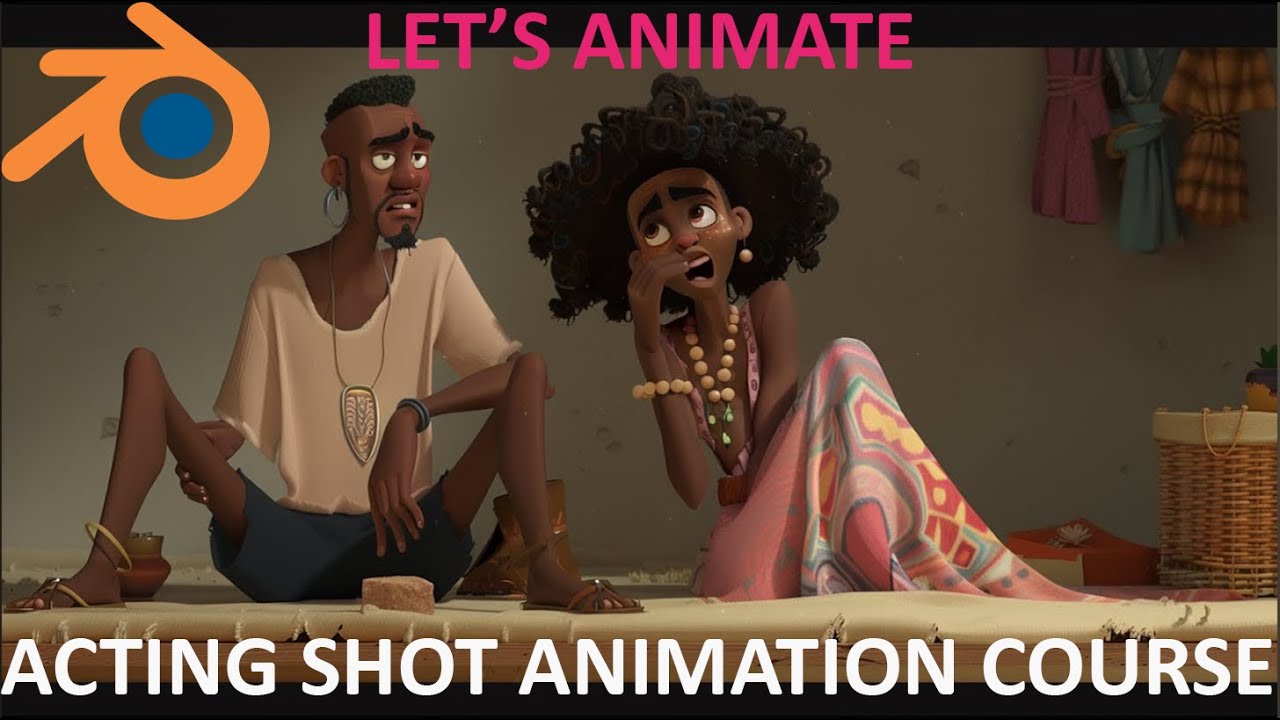 Blender Acting animation course: Course introduction and Scene Prep ...