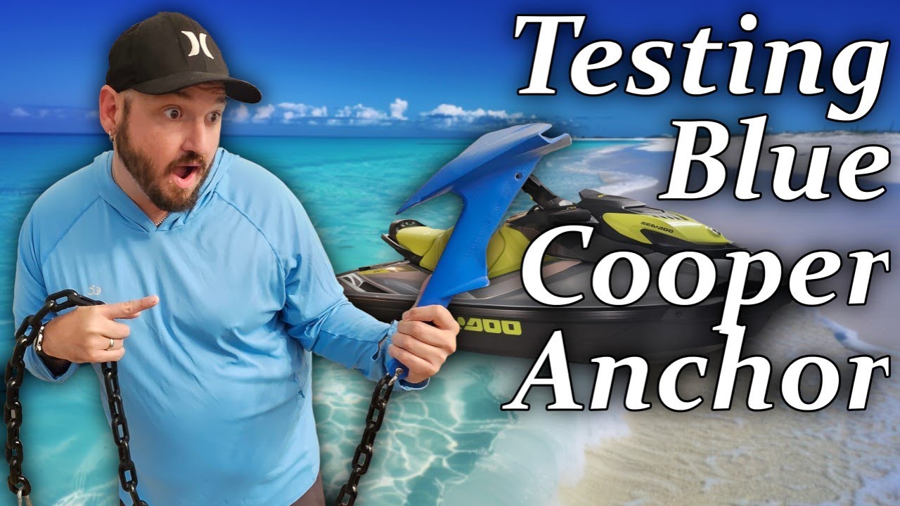 Blue Cooper Anchor Review for Jetski - YouTube